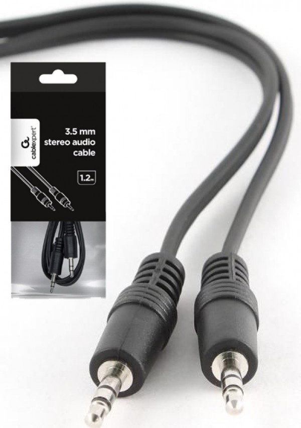 CCA-404 1.2M Gembird 3.5mm stereo plug to 3.5mm stereo plug audio AUX kabl 1.2m