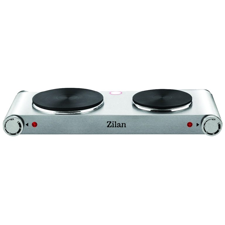 Zilan Električni rešo, 2 ploče, 2250 W, INOX - ZLN0542