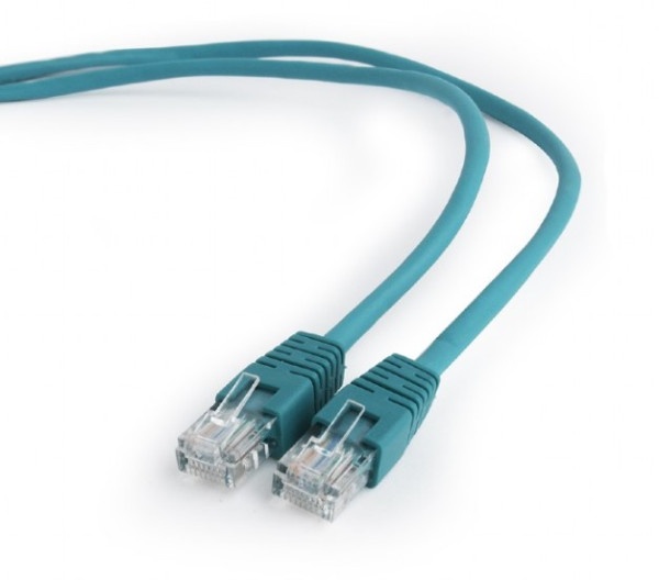 PP12-1M/G Gembird Mrezni kabl, CAT5e UTP Patch cord 1m green