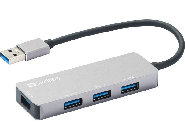 USB HUB Sandberg 333-67 1 x USB3.0 + 3 x 2.0 SAVER