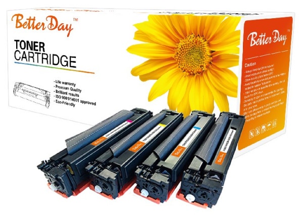 Toner BetterDay * CF542A/CRG-054//CF402A/CRG-045 zam. kaseta za HP Yellow 1.6k