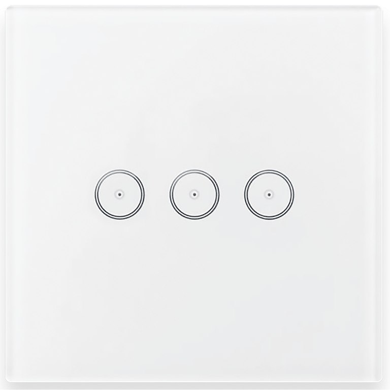 Amiko Home Prekidač, zidni, za tri uređaja - SMART SWITCH 3 CH