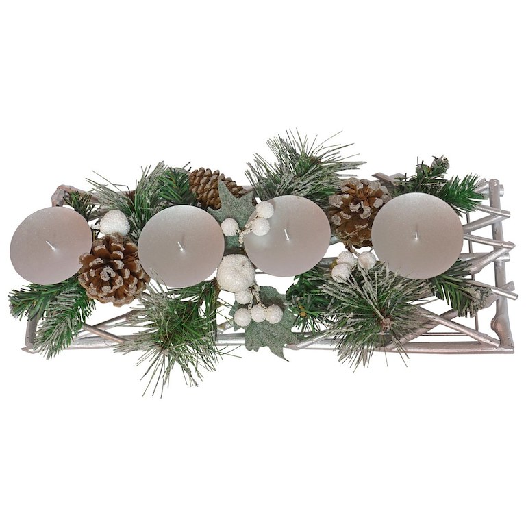 ***Adventski svećnjak 40 cm