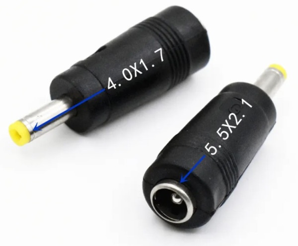 NPC-5.2x2.5mm 4.0x1.7mm Yellow DC to DC 20V Connector (G) (prodaje se na komad)