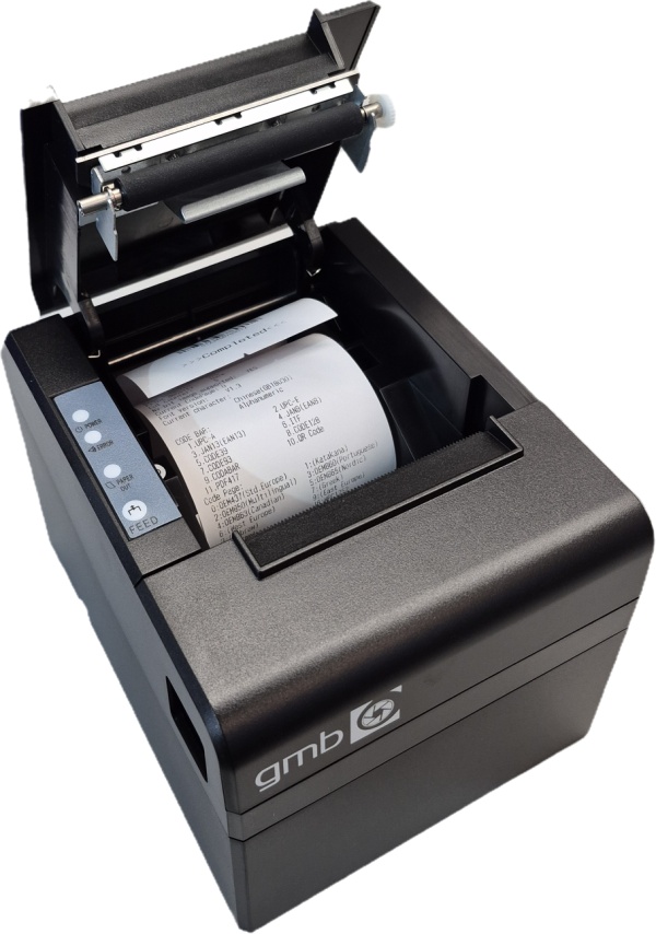 POS-T20/1 RJ11/USB/LAN, Gembird Thermal POS printer 203dpi, 260mms,80mm