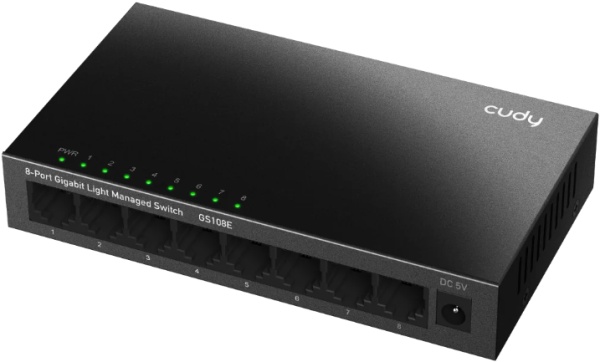Cudy GS108E 8-Port Gigabit Light Managed Switch