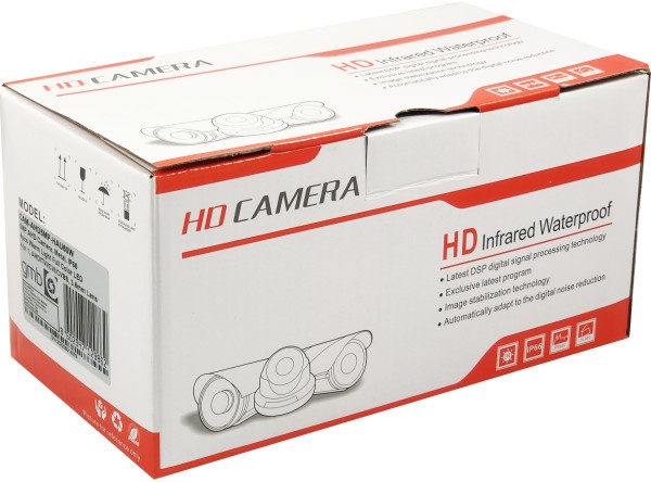 CAM-AHD5MP-HAU60W* GMB BULLET kamera 5mpix 4 In1, AHD/TVI/CVI/CVBS,3.6mm FULL COLOR 20M 3.6mm (1864)