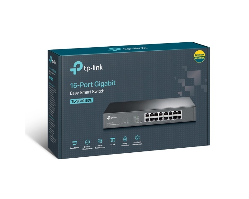 TP-LINK_ TL-SG1016DE 16-Port Gigabit Switch
