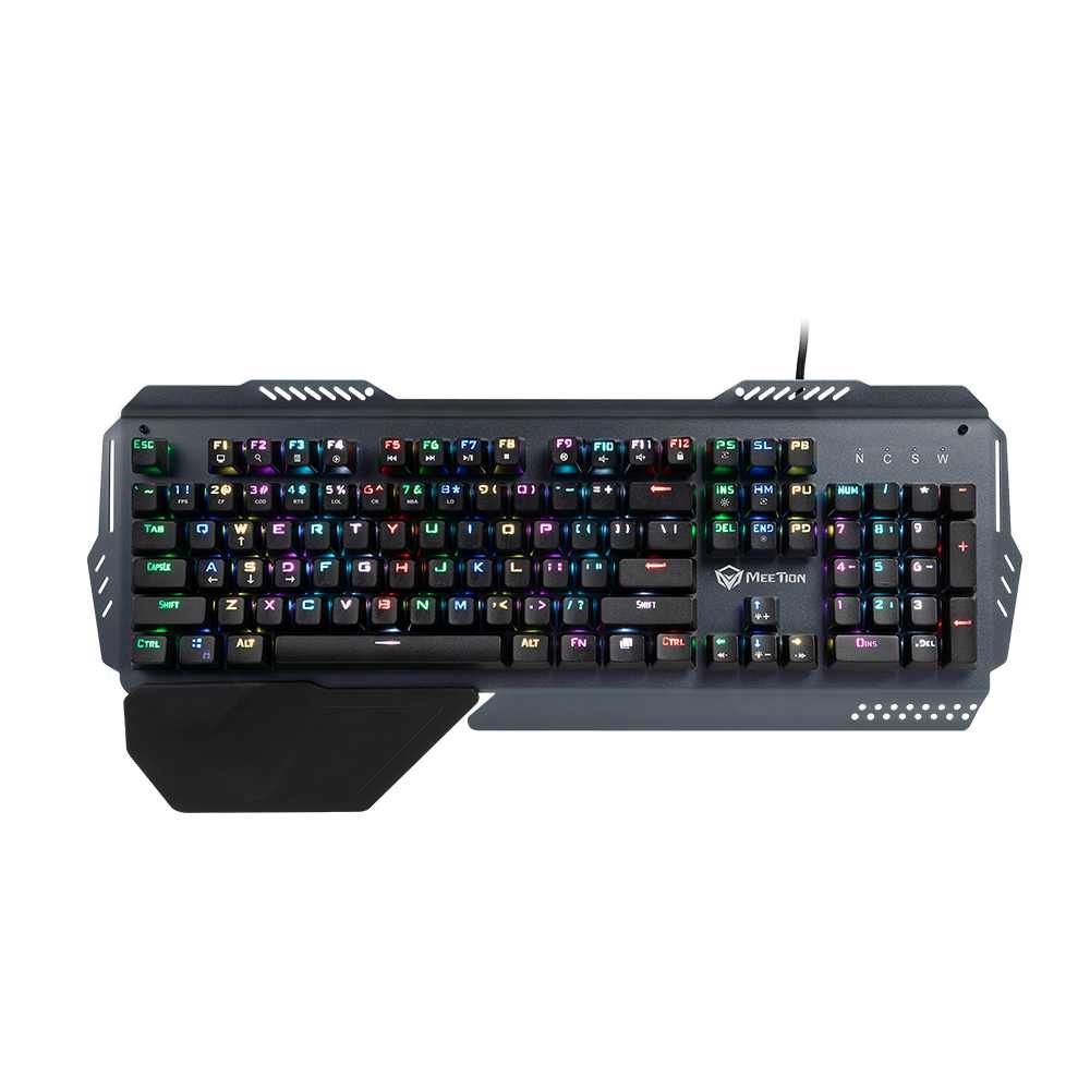MEETION MK20 MEHANIČKA METALNA RGB Tastatura, SIVA