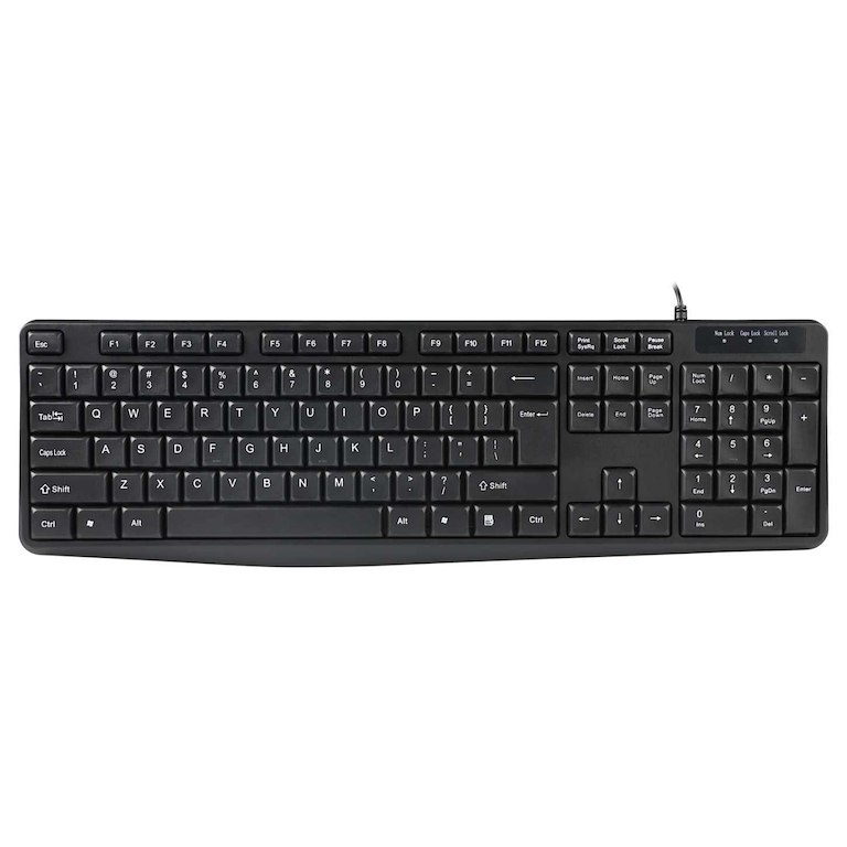 MEETION K200 ŽIČNA Tastatura, CRNA