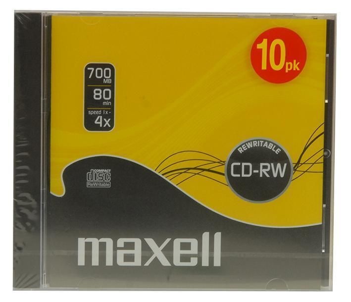 MAXELL CD-RW 80 12X JEWEL