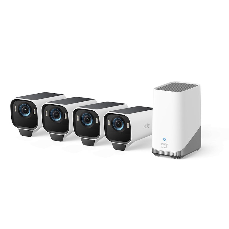 ANKER EufyCam S3 Pro 4-Cam Kit - Black+White