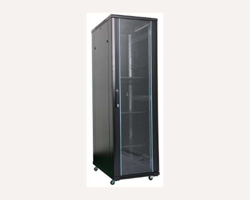 MAXPRO LINE Rack orman samostojeći, 42U, 800x1000, staklena vrata (pakovanje od 5 kutija)
