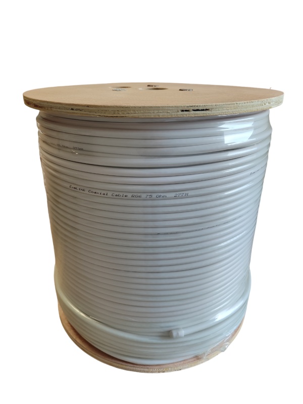 Koaksijalni kabl RG6 ExeLink beli 305m