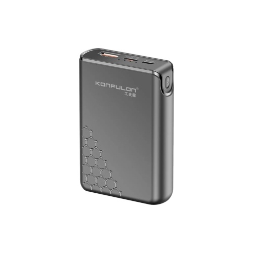 KONFULON power bank 10000mAh 20W CRNI A6Q