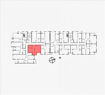 Moderan dvosoban stan od 46m² sa terasom – vrhunsk