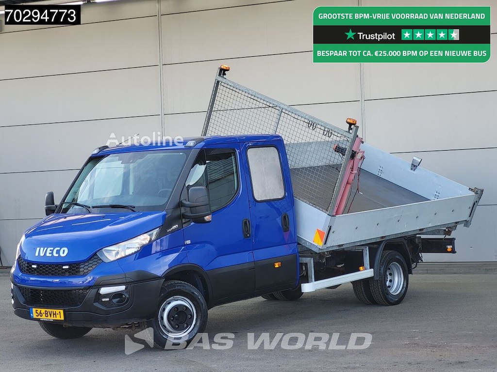 IVECO Daily 70C17 Drie-Zijdige 3.0L Kipper 7-tons Kraan Dubbellucht 17 kiper