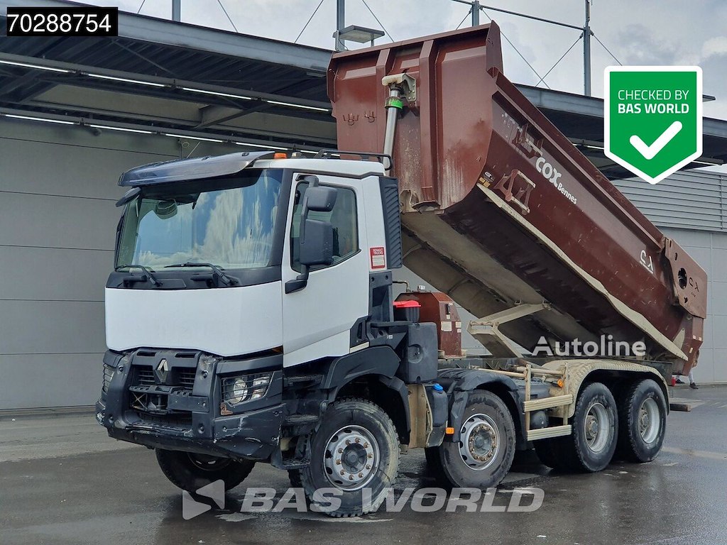 Renault K 440 8X4 18m3 Retarder Big-Axle Steelsuspension Automatic Euro kiper