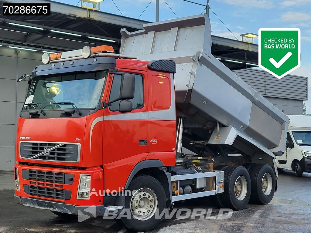 Volvo FH 480 FH 6X4 10m3 Maur Tipper Big-Axle Steel suspension Automat kiper
