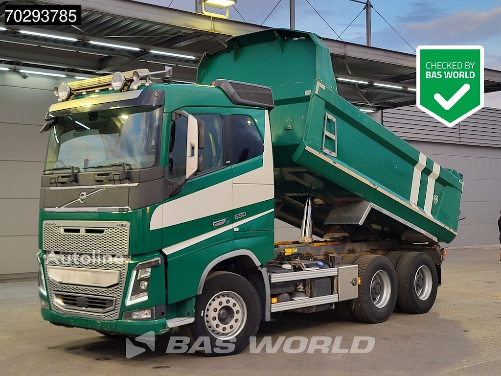 Volvo FH16 650 FH16 6X4 12m3 tipper Automatic Retarder Big-Axle Xenon kiper