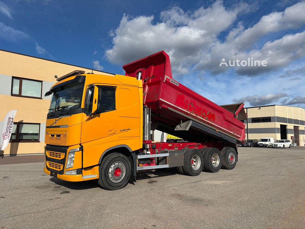 Volvo FH 540 8x4*4 EURO6 + PTO + BOX VIBRATOR kiper