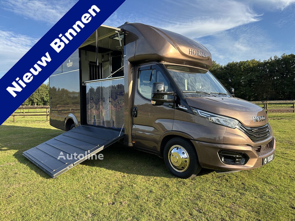 IVECO Daily 2-paards paardenvrachtwagen LIVING vozilo za prevoz konja