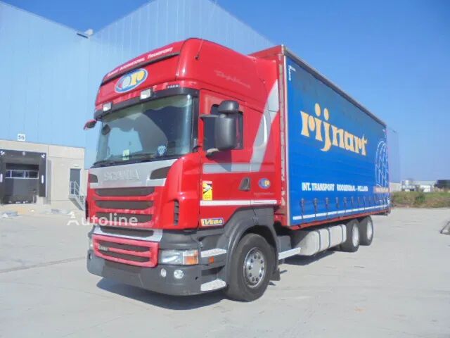 Scania R440 6X2 RETARDER BDF kamion furgon