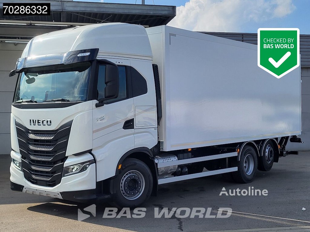 Novi IVECO S-Way 490 6X2 NEW! 2000kg Ladebordwand Retarder Lift+Steering-Ax kamion furgon