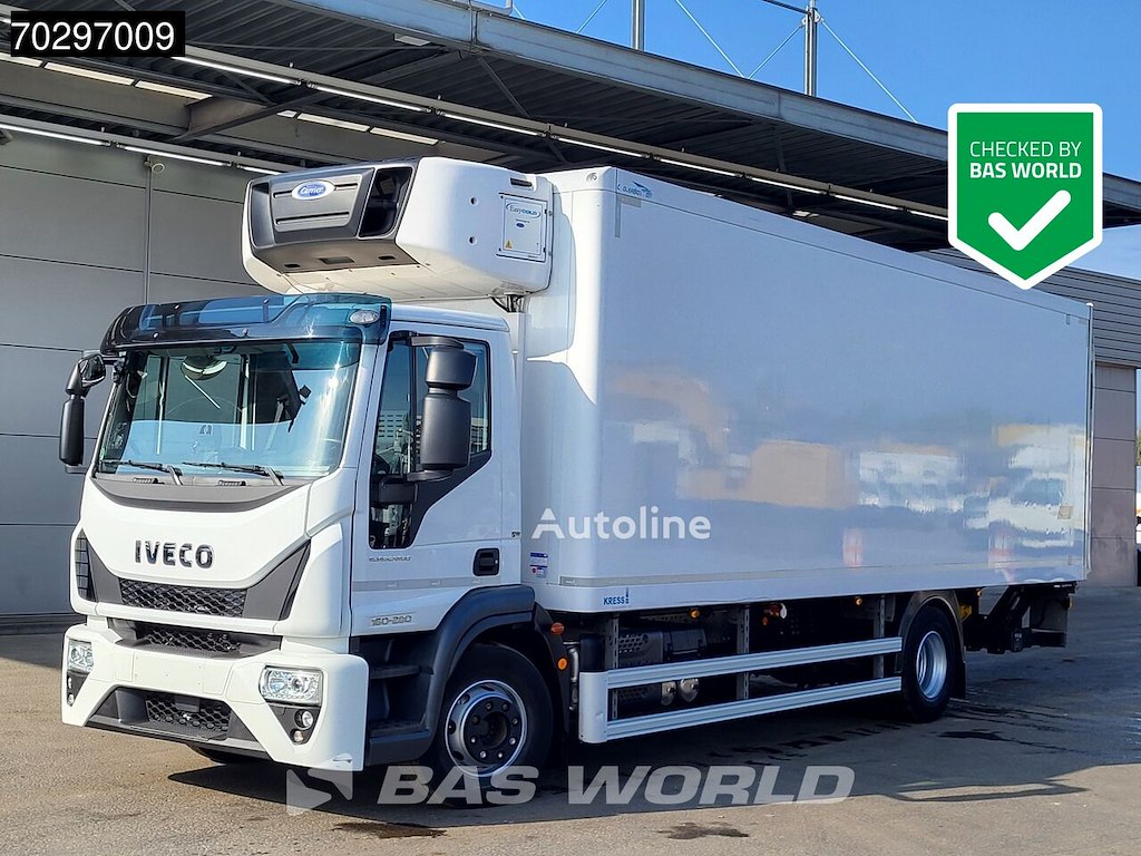 IVECO Eurocargo 160E280 4X2 Carrier Supra 1250 MT 1500kg Ladebordwand kamion hladnjača