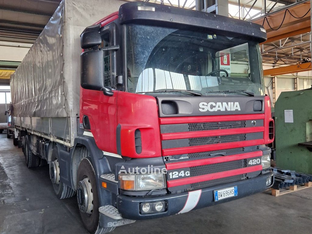 Scania P124 kamion s ceradom