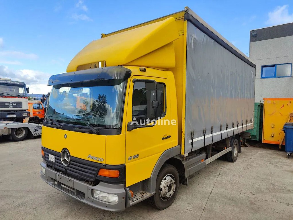 Mercedes-Benz Atego 815 HUIFBAK / PLANEN / BACHE / TAUTLINER kamion sa klizna zavesa cerada