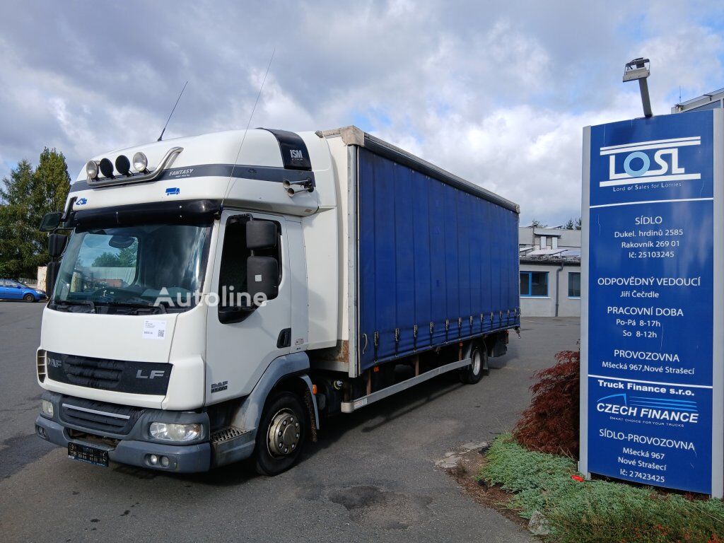 DAF LF45.220 EURO 4 kamion sa klizna zavesa cerada