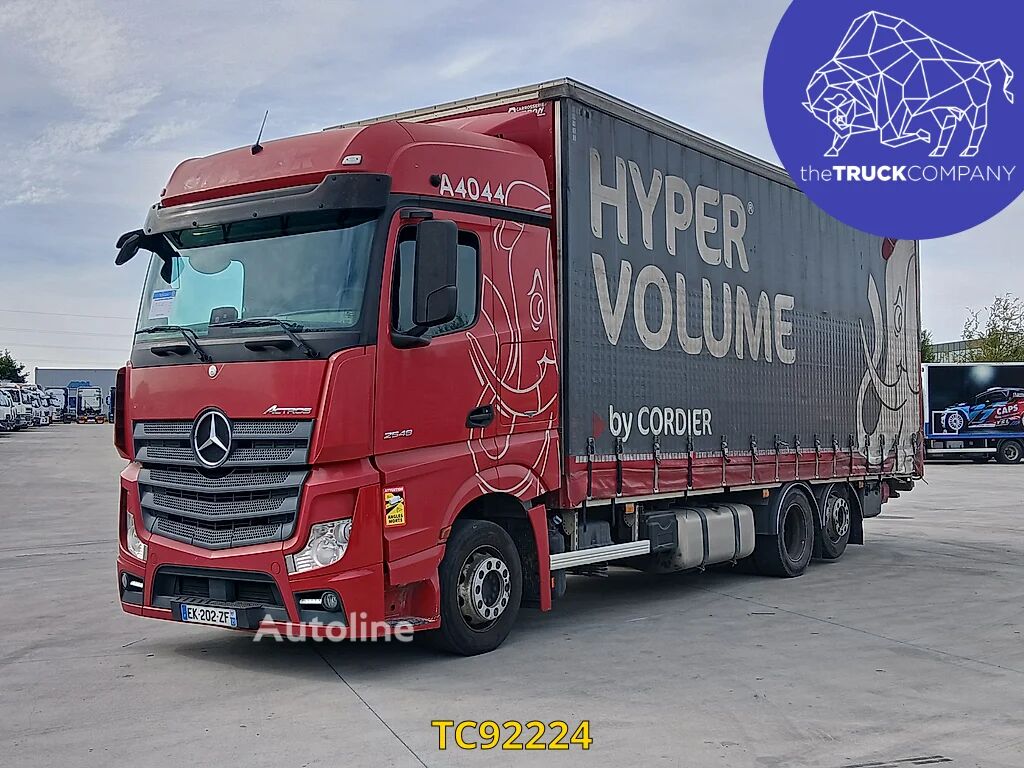 Mercedes-Benz Actros 2548 kamion sa klizna zavesa cerada