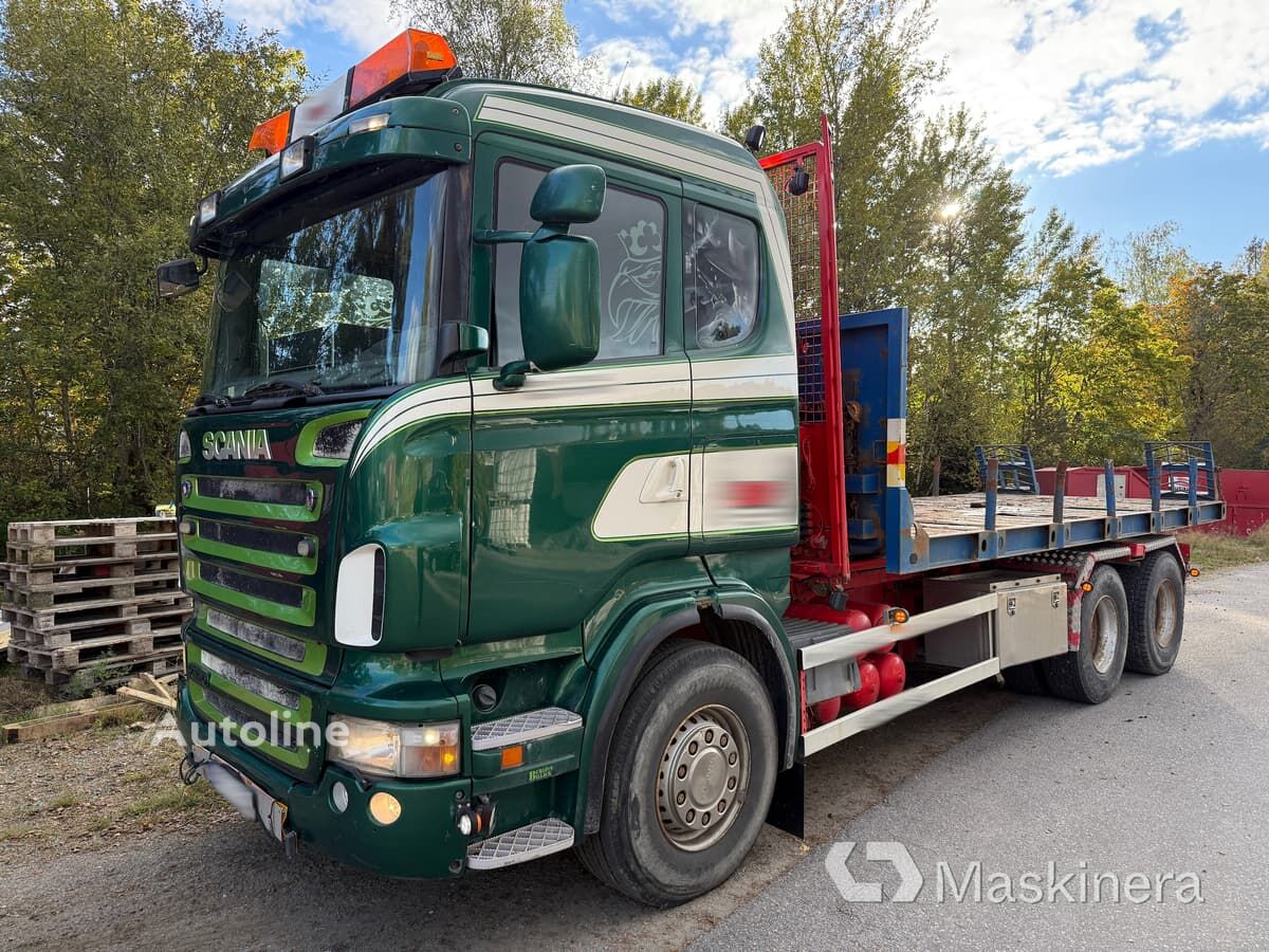 Prodaje se Scania L20 5190 AA kamion platforme na aukciji