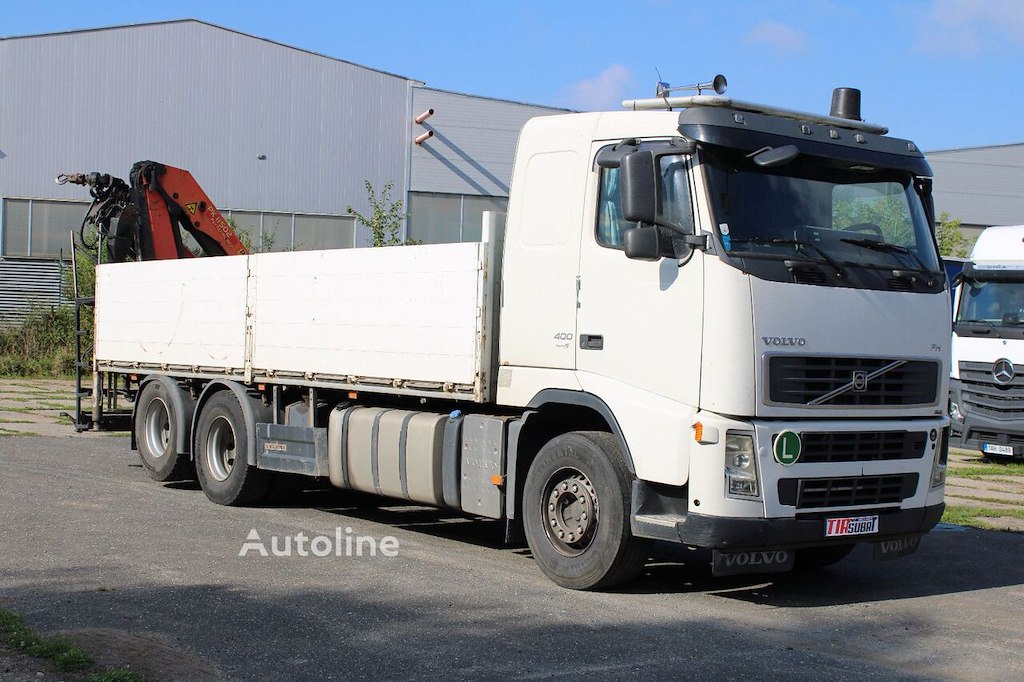 Volvo FH 13 400 62R PALFINGER PK 11502 kamion s ravnom platformom