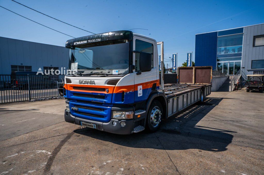 Scania P 270 (19T)- PORTE GAZ /10 PALETTES kamion s ravnom platformom