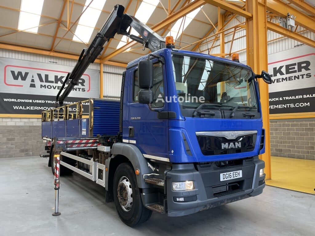 MAN TGM 18.250 *EURO 6*, 4X2 18 TONNE BRICK GRAB – 2016 – DG16 EEH kamion s ravnom platformom