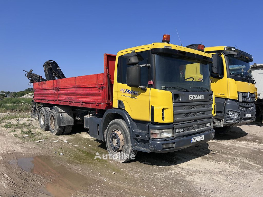 Scania 94c/310 kamion s ravnom platformom