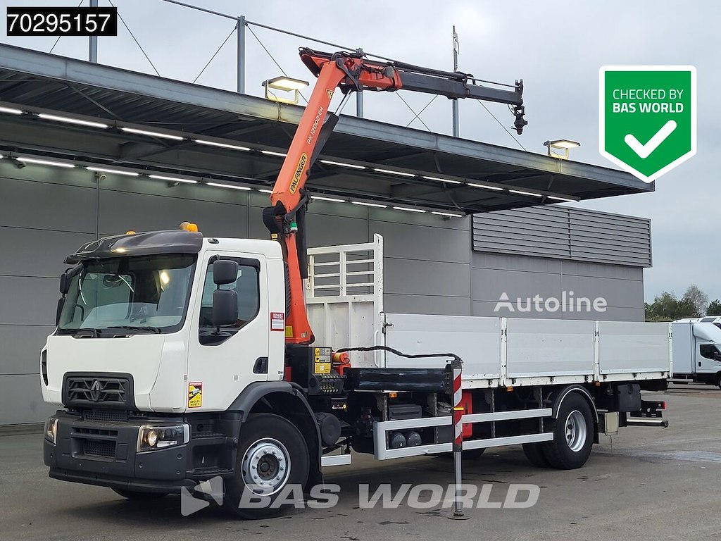 Renault C 280 4X2 Palfinger PK12002 EH Kran Crane Remote Control Automat kamion s ravnom platformom