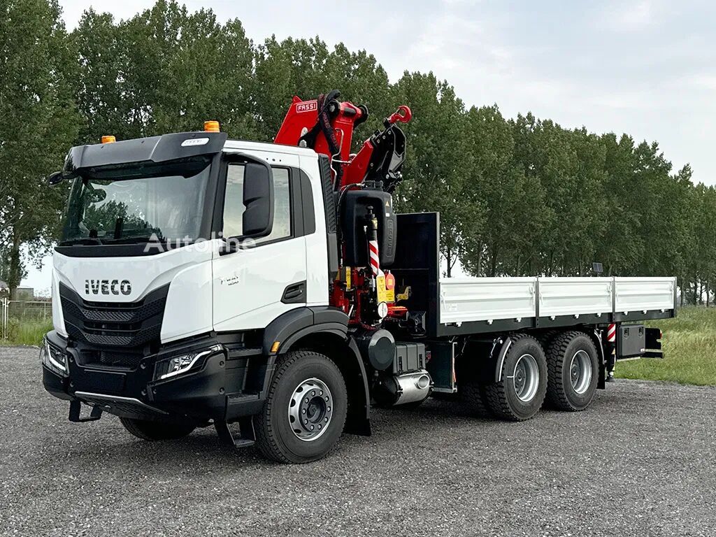 Novi IVECO T-Way AD380T43H AT Crane Truck (2 units) kamion s ravnom platformom (IV4906)