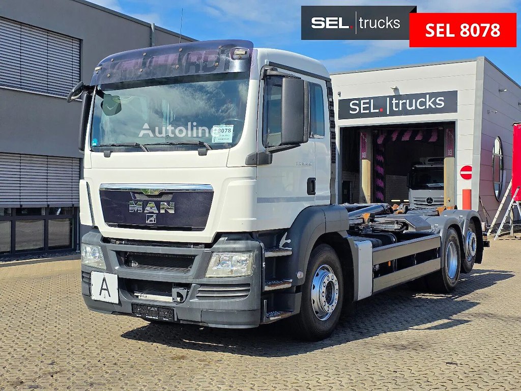 MAN TGS 26.400 6x2-2 BL F.X. Meiller / ADR AT kamion sa kukom za podizanje tereta