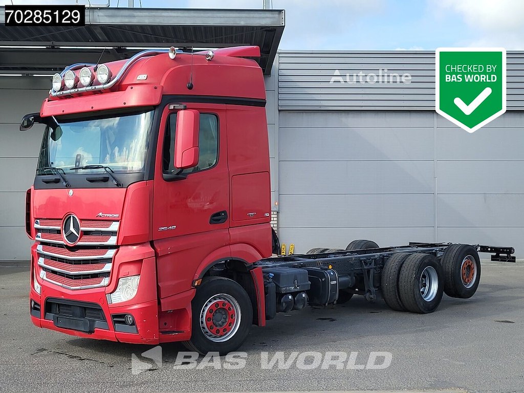 Mercedes-Benz Actros 2548 Actros 6X2 BigSpace Retarder PTO Liftachse Xenon ACC kamion šasija