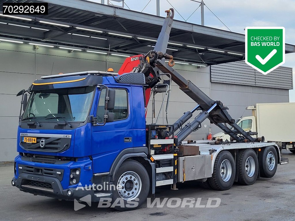 Volvo FMX 460 FMX 8X4 NL-Truck HMF 2420-K3 Kran Crane 26tons Hyva-lift kamion rol kiper