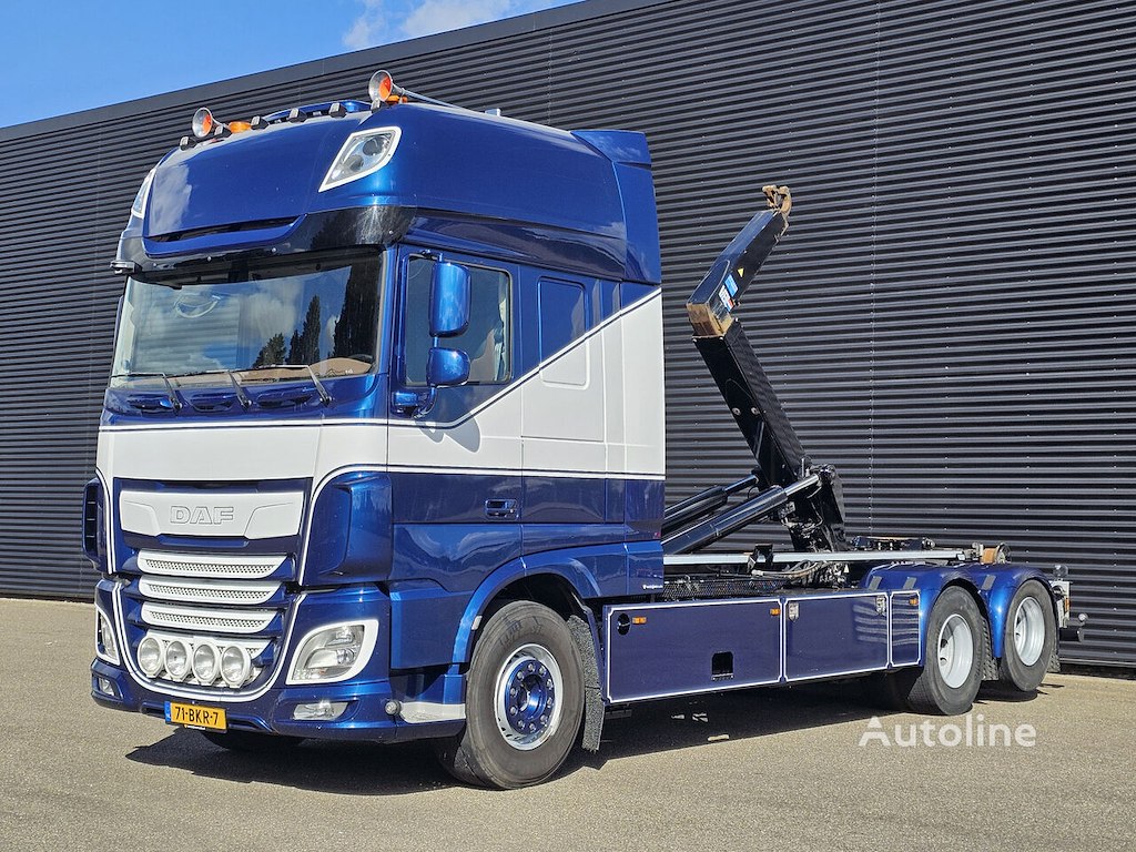 DAF XF 530 SSC 6x2 VDL HOOKLIFT 660 cm kamion rol kiper