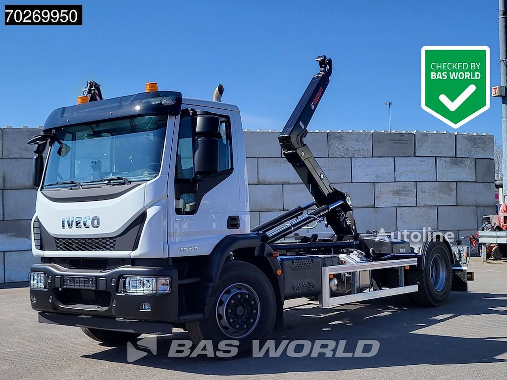 Novi IVECO Eurocargo 180E320 4X2 NEW! 14tons Hiab Multilift ULT14S51 ACC Eu kamion rol kiper