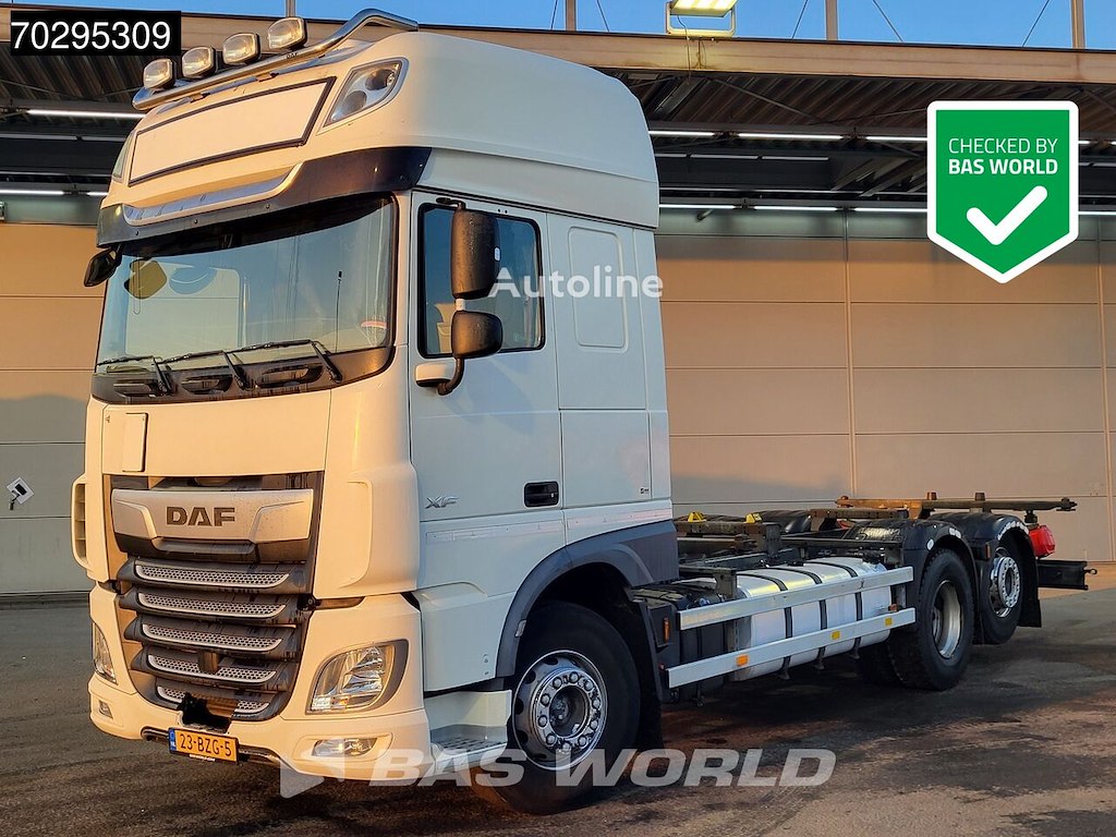 DAF XF 450 XF 6X2 NL-Truck Retarder 2xTanks Lift-axle Standairco ACC vozilo za prevoz kontejnera