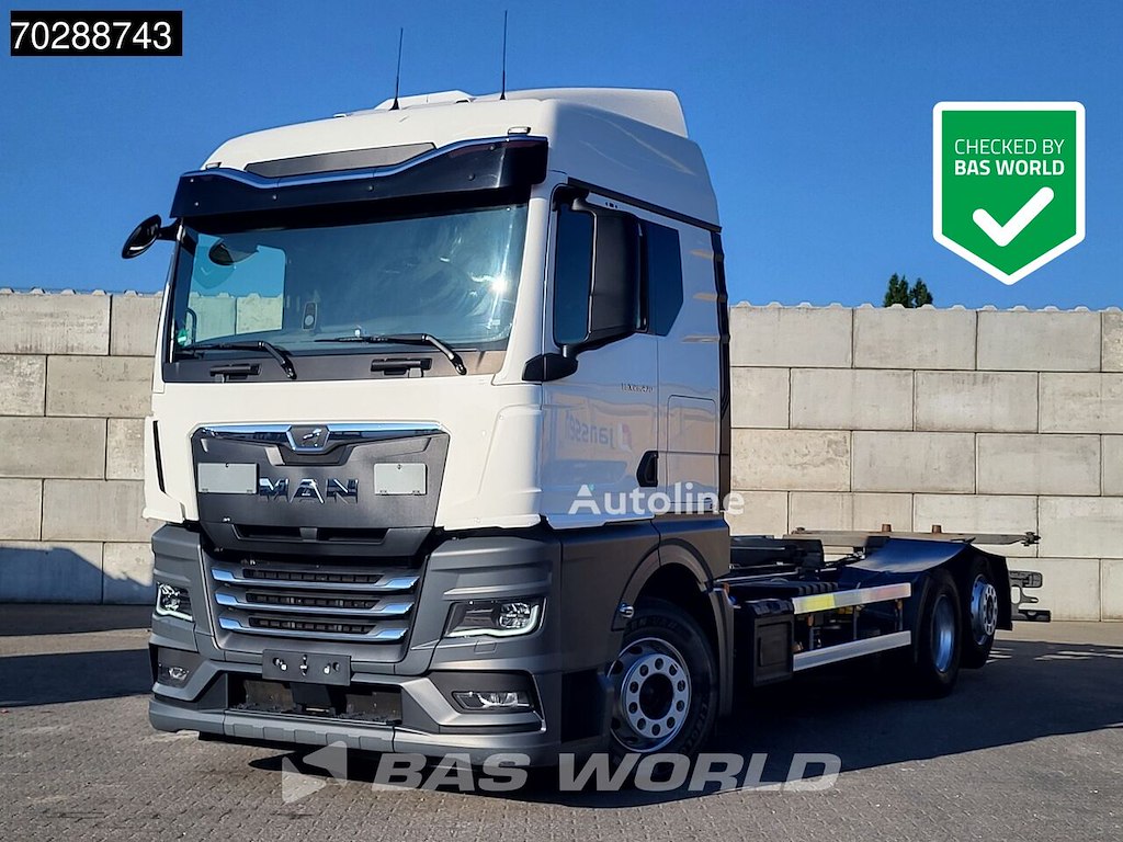 MAN TGX 26.470 6X2 BDF Retarder Lift-Axle LED Standairco Automatic E vozilo za prevoz kontejnera