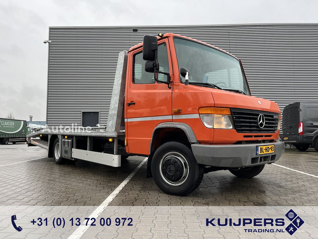 Mercedes-Benz Vario 612 D / Car - Machine Transporter 570 cm autotransporter