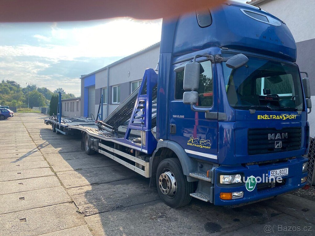 MAN MAN TGM 12.280 autotransporter + prikolica autotransportera