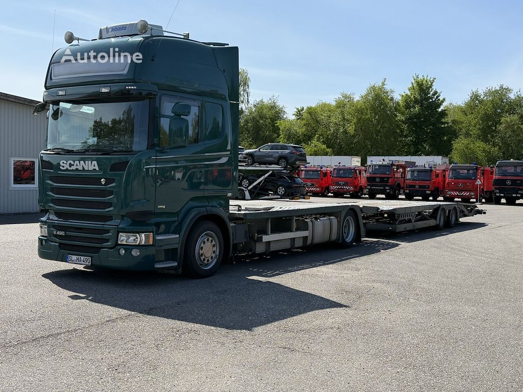 Scania R490 Streamline FVG Heavy Liner autotransporter